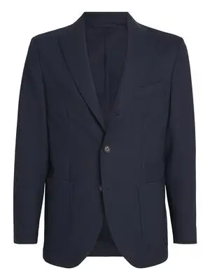 ETON Wool-blend Tech Blazer