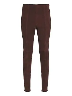 Polo Ralph Lauren Suede Leggings - Brown