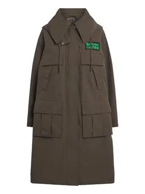 Barbour X Ganni Waterproof Parka Coat - Green
