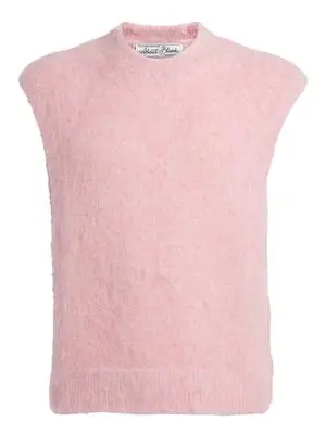 ABOUT:BLANK Brushed Knit Sleeveless Vest - Pink