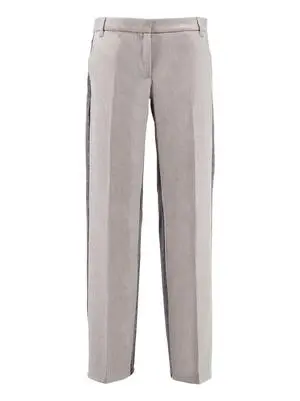 Stella McCartney Tailoring Mixed Trousers - Grey
