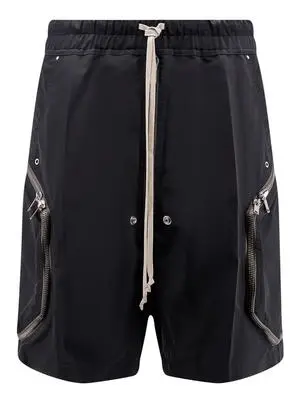 Rick Owens Heizer Nylon Shorts - Black