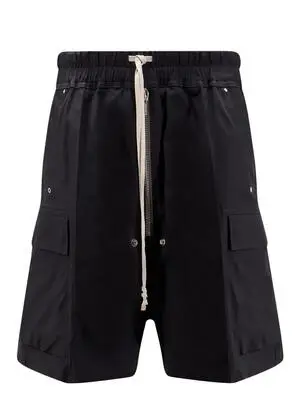 Rick Owens Organic Cotton Shorts - Black