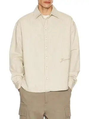 Jacquemus La Chemise De-nimes Simon - Light Beige