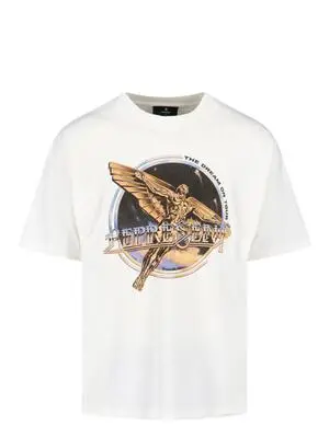 REPRESENT Golden Tour' T-shirt - White