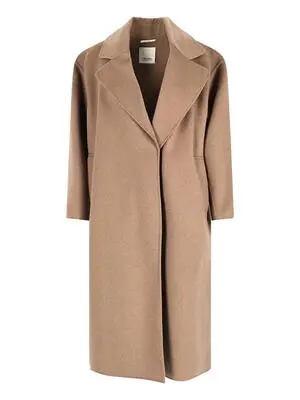 Max Mara Arona Virgin Wool Coat - Brown