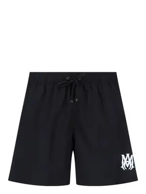 Moncler Beach Shorts - Black