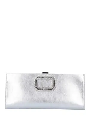 ROGER VIVIER Pilgrim Pouch Silver