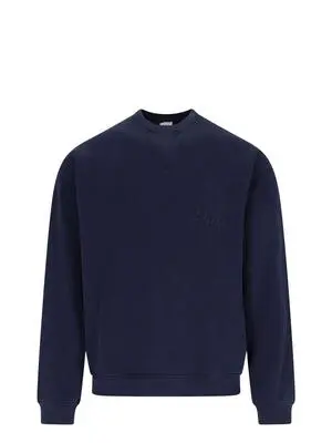 FRAME Ritz Crew Neck Sweatshirt - Blue