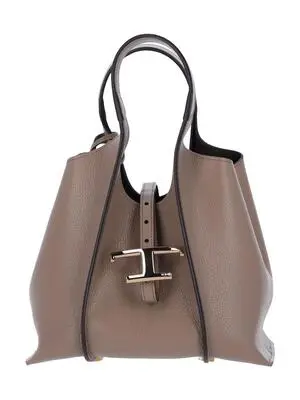 TOD'S T-Timeless Mini Bag Taupe