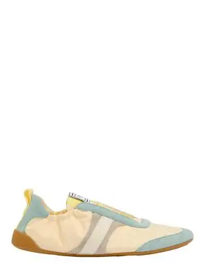 Chloé Panelled Nylon Sneakers - Yellow