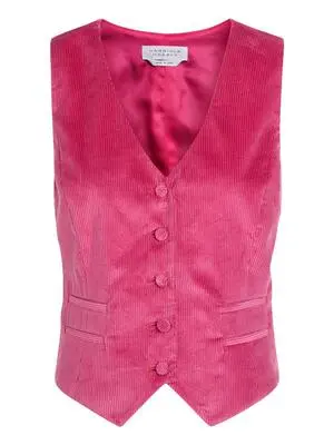 Gabriela Hearst Coleridge Corduroy Waistcoat - Pink