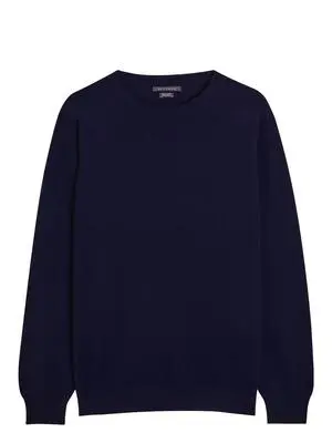 BEGG X CO Heriot Cashmere Jumper - Navy