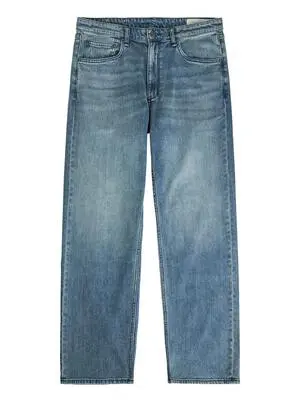 Rag & Bone Fit 4 Straight-leg Jeans - Mid Blu