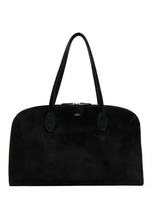 TOTEME Day Suede Tote - Black