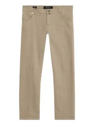 Kiton Five-pocket Pants - Olive