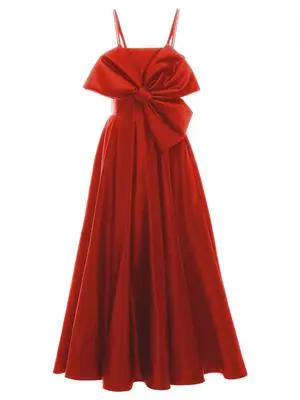 TULLEEN Liana Taffeta Gown - Red