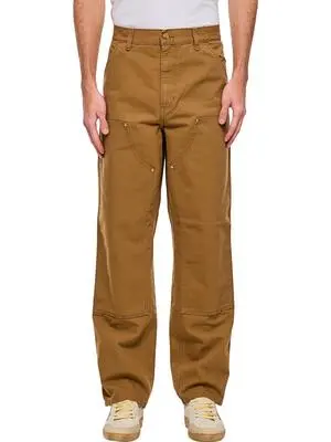 Carhartt Work In Progress Wide Leg Trousers Marrone