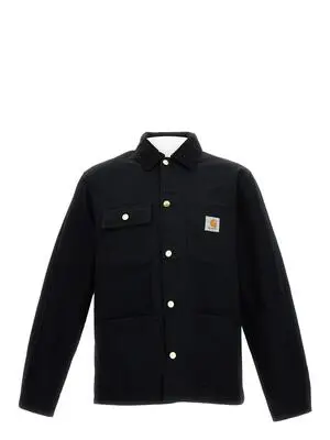 Carhartt Work In Progress Michigan Dearborn Canvas Jacket Nero