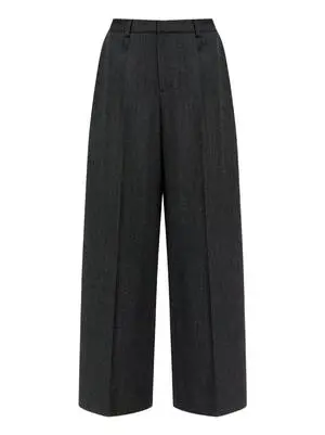 Alexander Wang Wide Leg Trousers - Grey