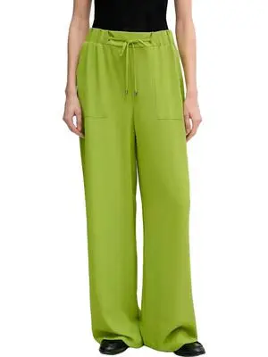Joseph Ribkoff Drawstring Trousers - Green