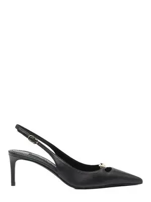 Dolce & Gabbana Buckled Heeled Pumps - Black