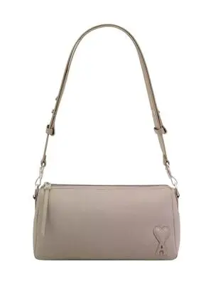 AMI Paris Marcel Shoulder Bag - Neutrals