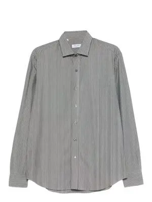 SALVATORE PICCOLO Striped Shirt - Grey