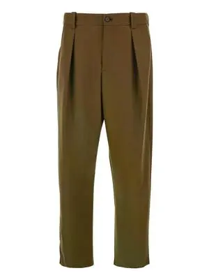 A.p.c. Renato Pleated Trousers - Brown