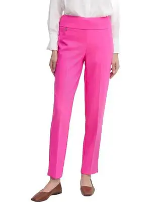 Joseph Ribkoff Charm Detail Trousers - Pink
