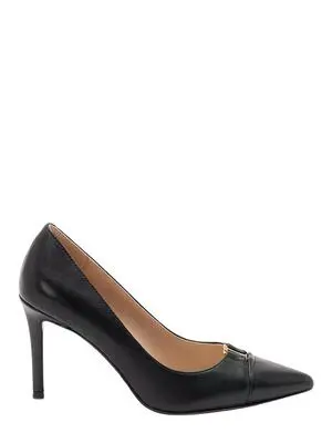 TWINSET Pointed Pumps With Detail - Black