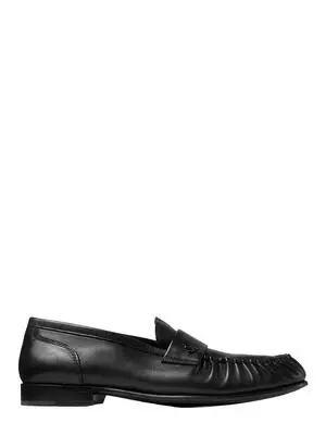 JIMMY CHOO Ellis Logo-plaque Loafers - Black