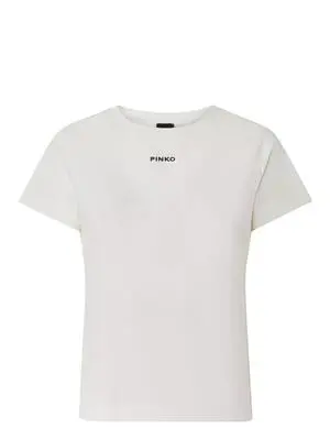 Pinko Logo T-shirt - White