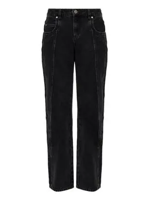 MARANT ETOILE Jaylis Seam Trousers - Black