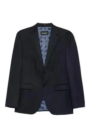 Karl Lagerfeld Nova Notched-lapel Blazer - Blue