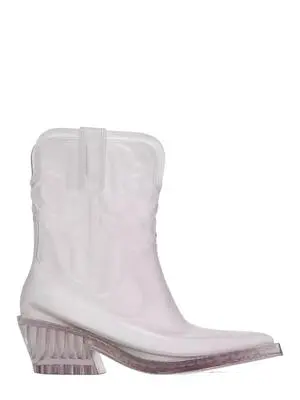 Melissa Texas Clear Boots - White