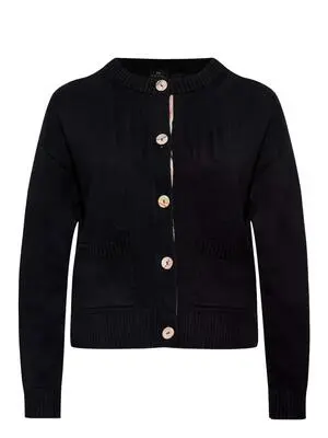 Paul Smith Buttoned Pocket Cardigan - Black