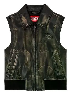 DIESEL G-inko Sleeveless Jacket - Black