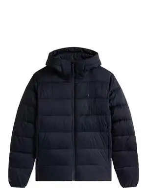 Tommy Hilfiger Hooded Padded Jacket - Blue