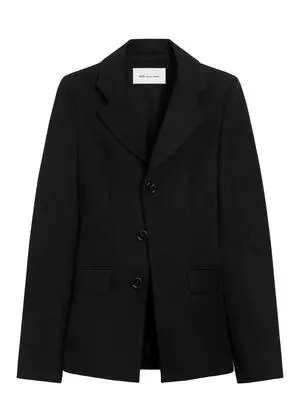 Ami Single-breasted Blazer - Black