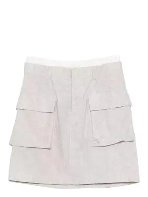 BLAKLACE Pocket Skirt - Grey