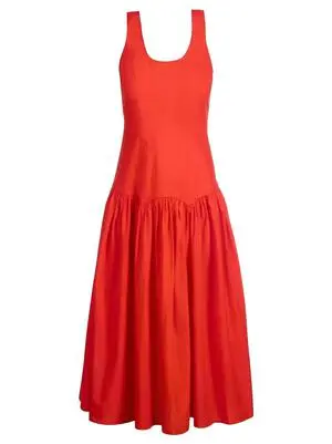 Merlette Garance Midi Dress - Red