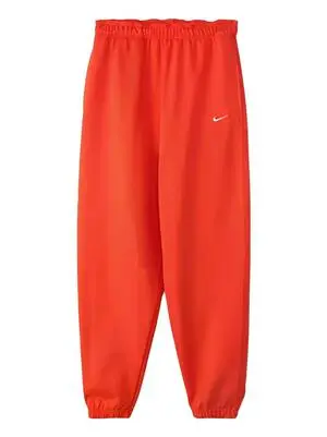 Nike Fleece Track Pants - Orange