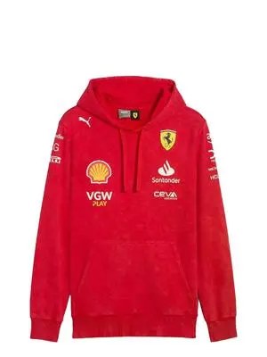 PUMA X Scuderia Ferrari Hooded Hoodie - Red
