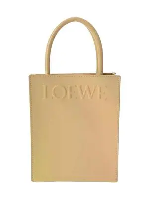 Loewe Embossed Tote - Neutrals