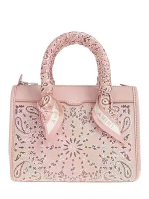 Amiri Paisley Scarf Tote Bag - Pink
