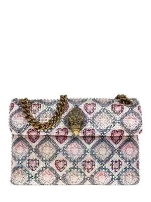 Kurt Geiger Kensington Mini Bag With Chain Strap - Pink