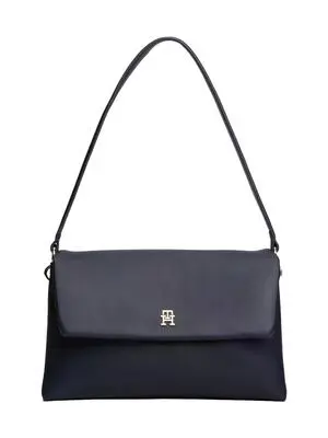 Tommy Hilfiger Logo-plaque Shoulder Bag - Blue