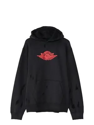JORDAN Rare Air Fleece Pullover Hoodie - Black