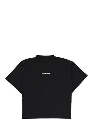 Balenciaga T-shirt With Logo - Black